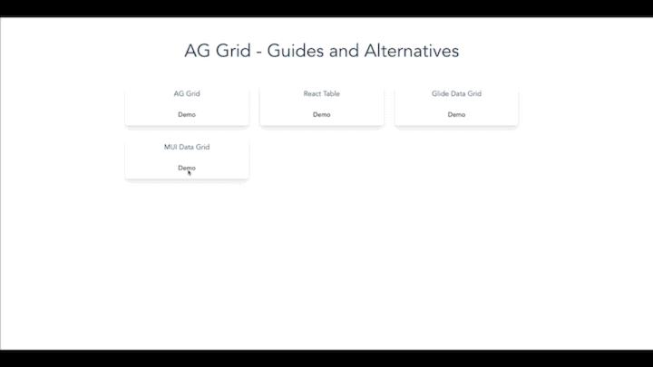 Using Ag Grid In React Guide And Alternatives Logrocket Blog