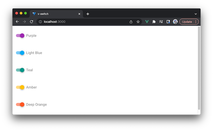 Using the v-switch Vuetify component - LogRocket Blog