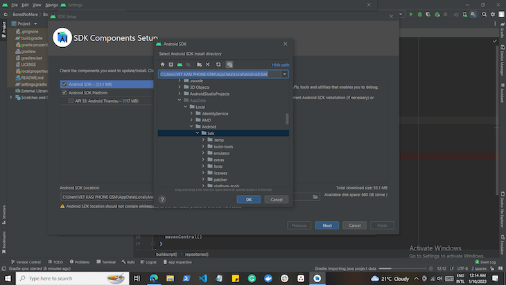 How to change an Android SDK path - LogRocket Blog