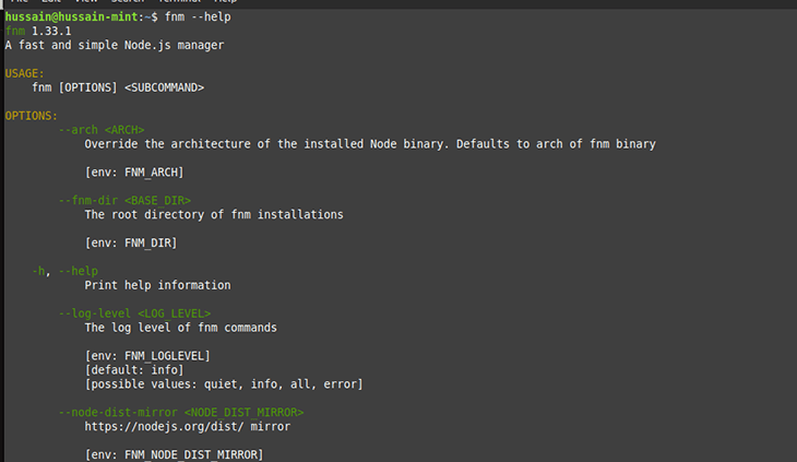Getting Started With Fnm A Rust Built Nodejs Version Manager Logrocket Blog