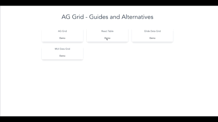 Using Ag Grid In React Guide And Alternatives Logrocket Blog