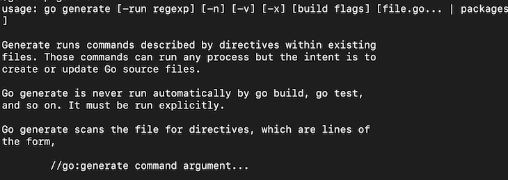 Using go generate to reduce boilerplate code - LogRocket Blog