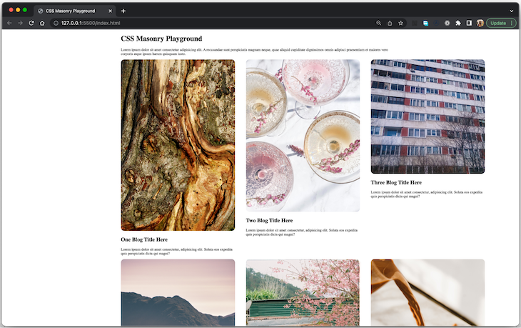 Creating CSS masonry-style layouts - LogRocket Blog