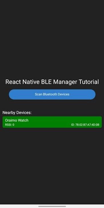 Using react-native-ble-manager in a mobile application - LogRocket Blog