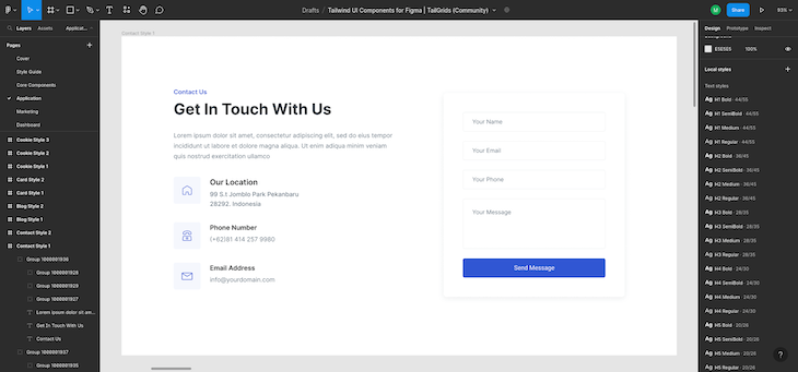 How To Convert Figma Components To Nextjs With Tailwind Css Logrocket Blog