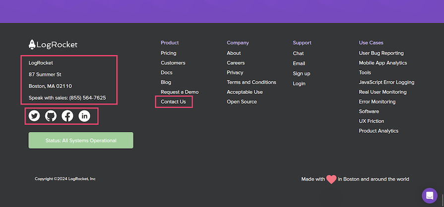 Website footer design best practices: Examples, tips, and coding ...