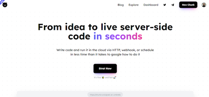 Building a prototype with Chunk - LogRocket Blog
