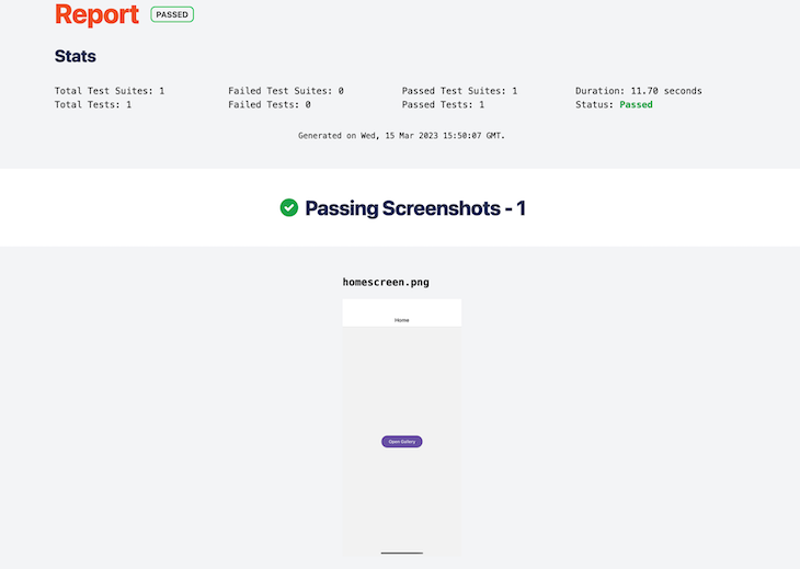 Setting Up Visual Regression Testing With React Native Owl Logrocket Blog
