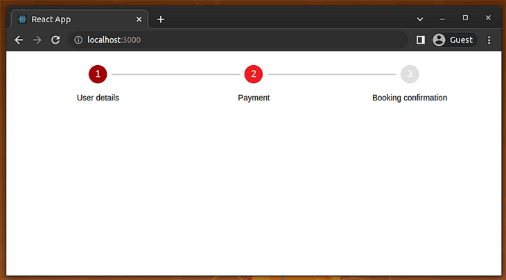 Add stepper components to your React app - LogRocket Blog