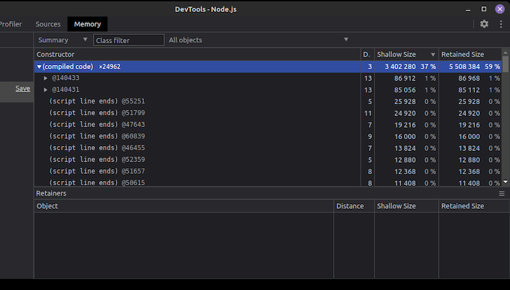 How to debug Node.js using Chrome DevTools and watchers - LogRocket Blog