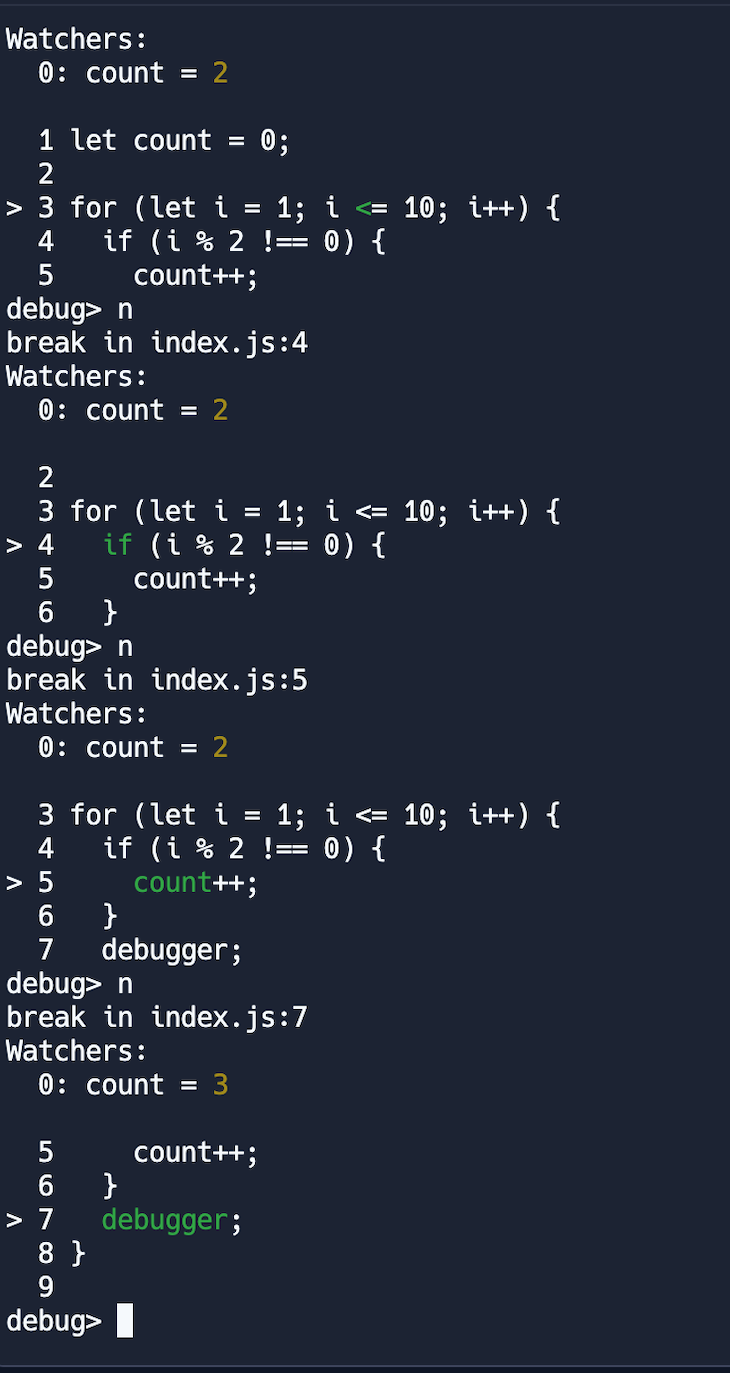 How to debug Node.js using Chrome DevTools and watchers - LogRocket Blog