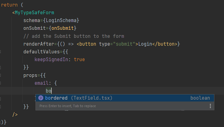 Building Type Safe Forms In React With React Ts Form Logrocket Blog 