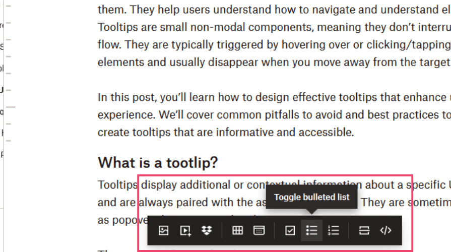 Designing better tooltips for improved UX - LogRocket Blog