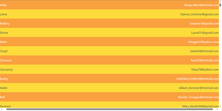 3 ways to render large datasets in React - LogRocket Blog