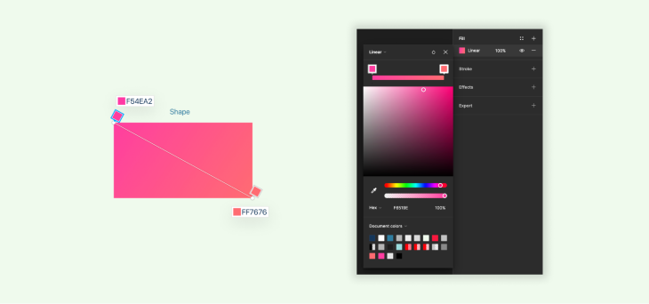 Using color gradients in Figma - LogRocket Blog
