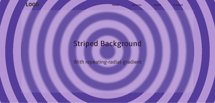 5 ways to implement a striped background with CSS only - LogRocket Blog