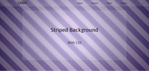 5 ways to implement a striped background with CSS only - LogRocket Blog