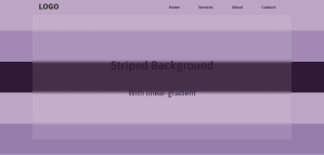 5 ways to implement a striped background with CSS only - LogRocket Blog
