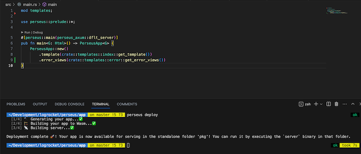 Building a Rust app with Perseus - LogRocket Blog