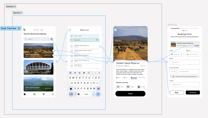 Creating Figma prototypes with interactions and animations - LogRocket Blog