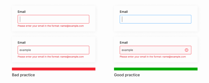The Ux Of Form Validation Inline Or After Submission Logrocket Blog