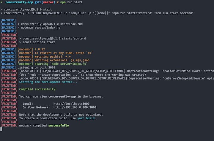 Running React and Express with concurrently - LogRocket Blog
