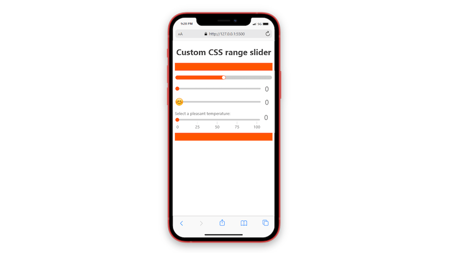 Creating a custom CSS range slider with JavaScript upgrades - LogRocket Blog