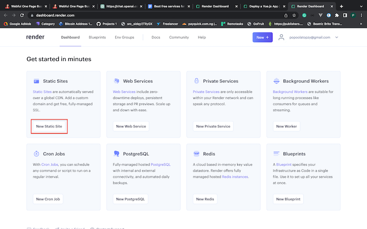 Top 3 services to deploy a Vue app for free - LogRocket Blog