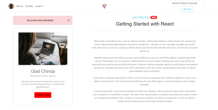 How To Get Started With React Bootstrap Tutorial And Tips Logrocket Blog