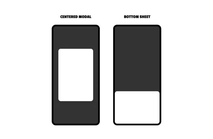How to design bottom sheets for optimized user experience - LogRocket Blog