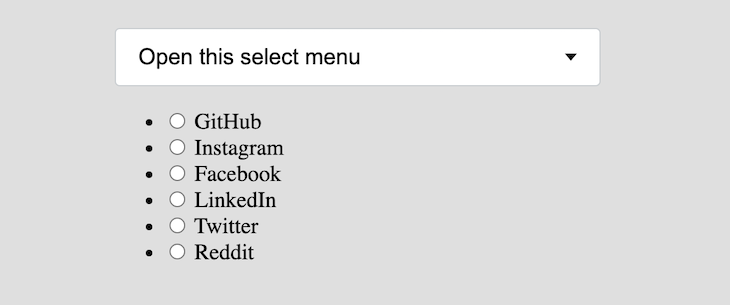 Creating a custom dropdown with CSS - LogRocket Blog