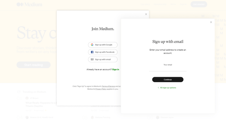 Best sign-up page examples from prominent companies - LogRocket Blog