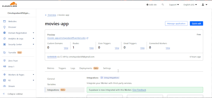 Integrating Supabase with Cloudflare Workers - LogRocket Blog