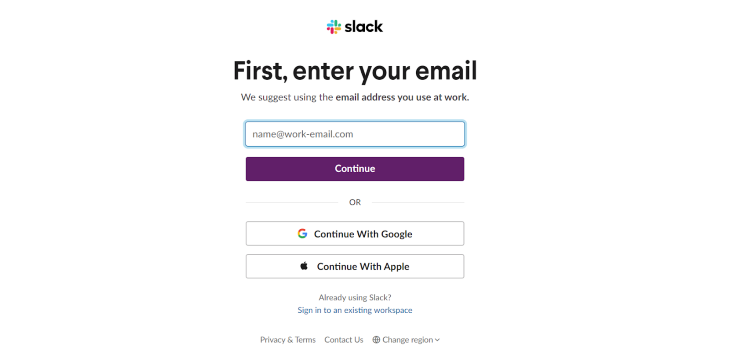 Best sign-up page examples from prominent companies - LogRocket Blog