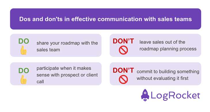How to effectively communicate with sales teams - LogRocket Blog