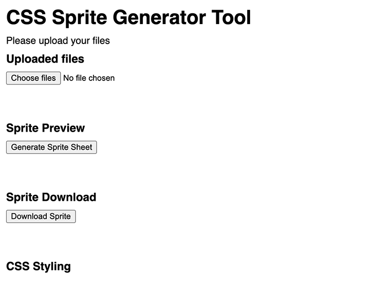 Create A Css Sprite Generator Tool Logrocket Blog 