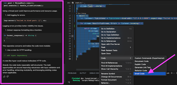 Leveraging Cody AI for better and more efficient code - LogRocket Blog