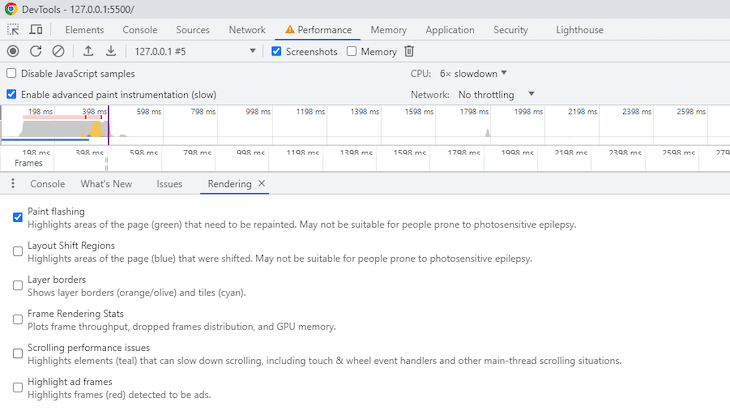 Optimizing Style Recalculation Speed With Css Only Logrocket Blog