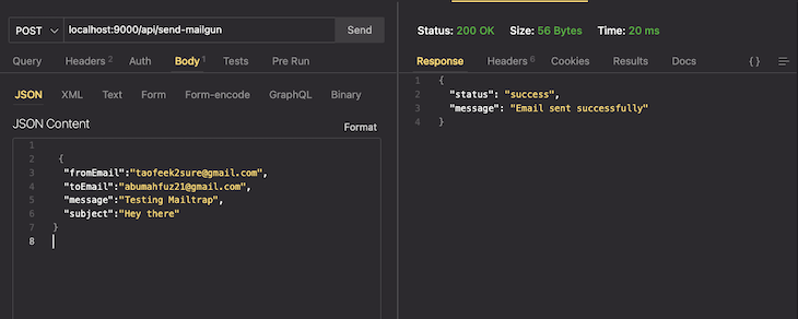How to send emails in Node.js using email APIs - LogRocket Blog