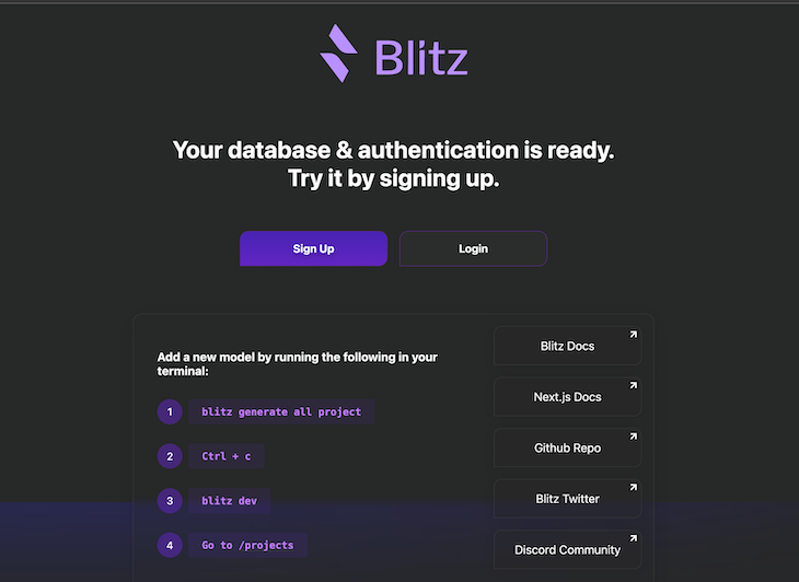 Using Blitz with Next.js to build a full-stack app - LogRocket Blog
