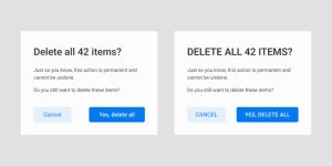 How correctly casing letters enhances visual hierarchy and UX ...
