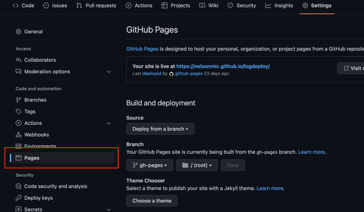 How to deploy React apps to GitHub Pages - LogRocket Blog