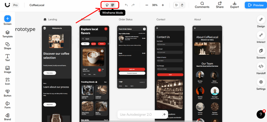 Using Uizard Autodesigner 2.0 for fast wireframes - LogRocket Blog