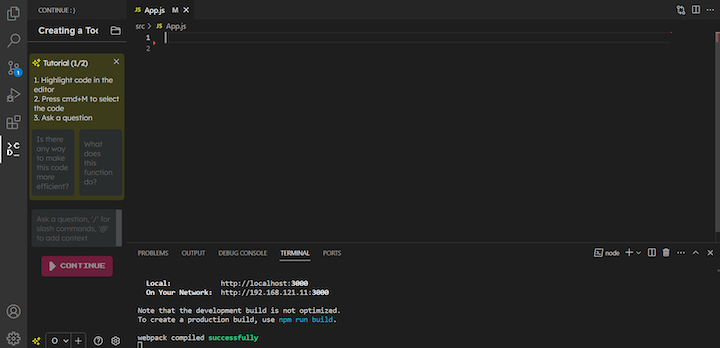 Extending VS Code with Continue to leverage ChatGPT - LogRocket Blog