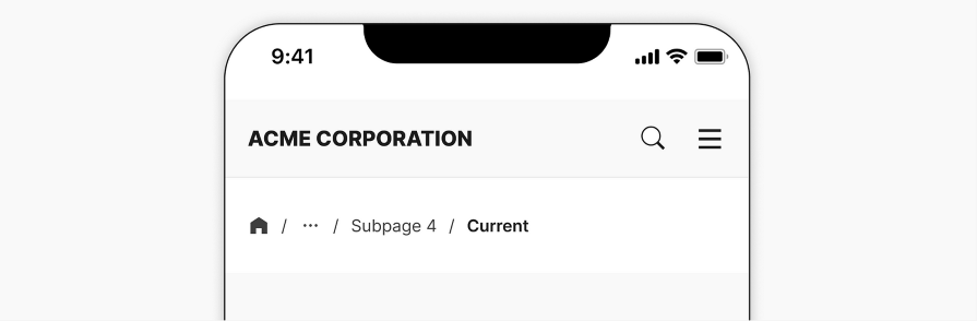 Designing mobile breadcrumbs for smaller screens - LogRocket Blog