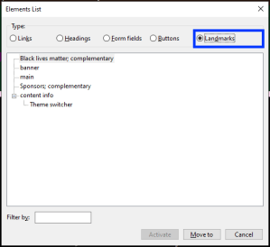 Understanding HTML landmarks and how to apply them - LogRocket Blog