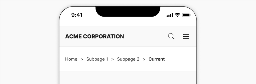 Designing mobile breadcrumbs for smaller screens - LogRocket Blog