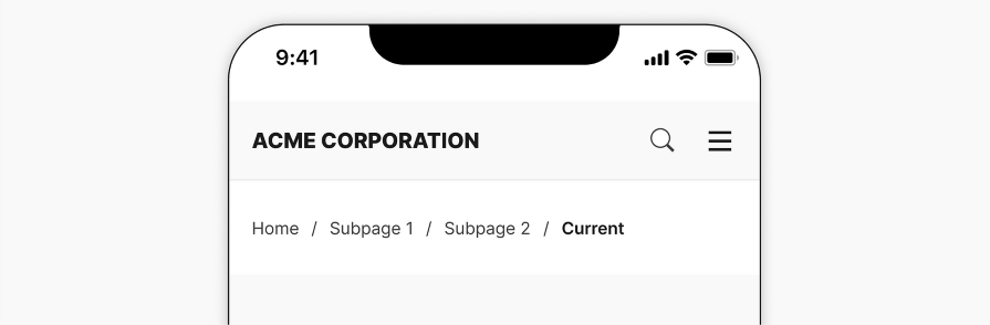 Designing mobile breadcrumbs for smaller screens - LogRocket Blog