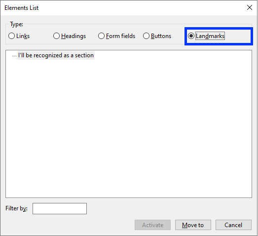 Understanding HTML landmarks and how to apply them - LogRocket Blog