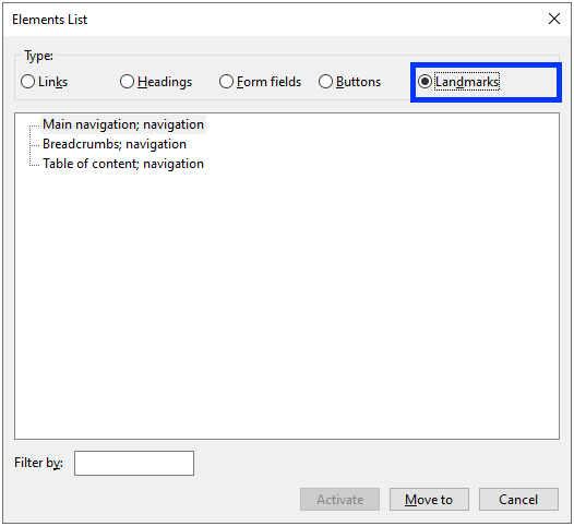 Understanding HTML landmarks and how to apply them - LogRocket Blog